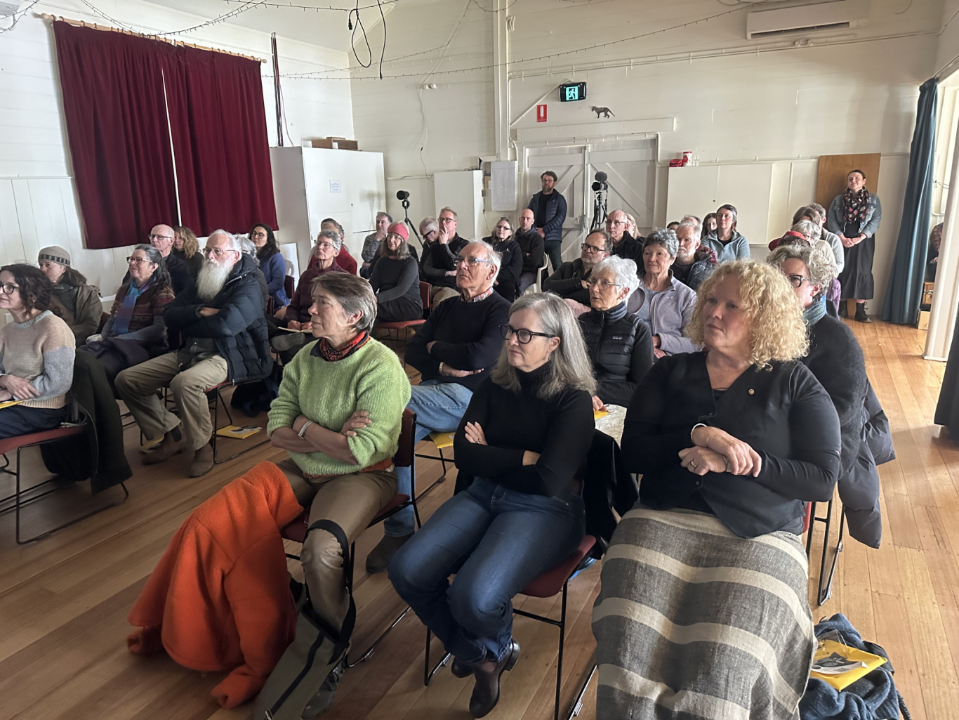 Packed hall attends Bruny launch | Kuno